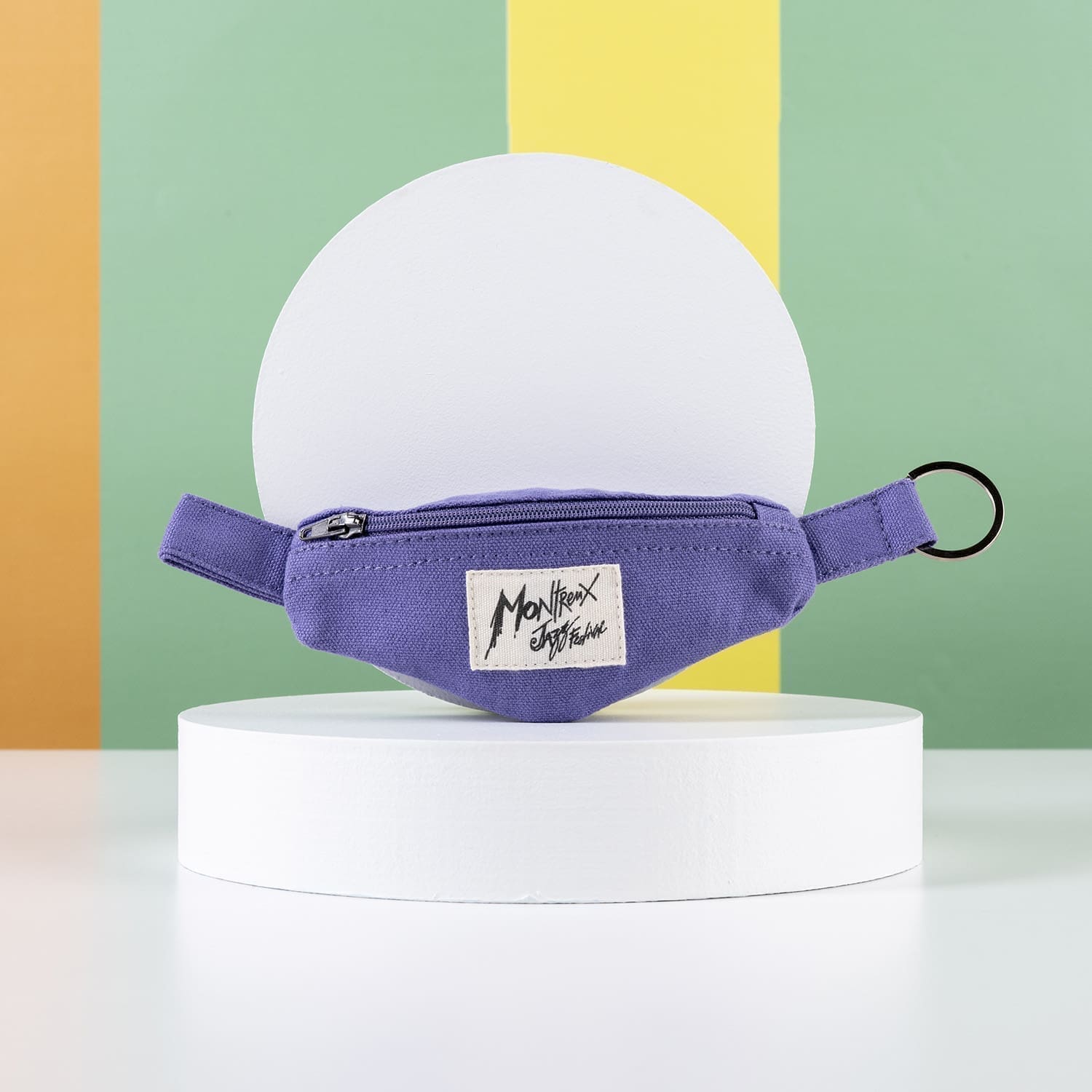 Mini Banana Bag Keyring - Montreux Jazz Festival Shop